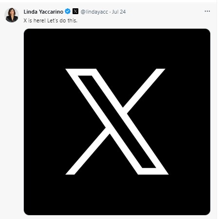 Twitter unveils new logo, ‘X’, replacing blue bird symbol - National ...